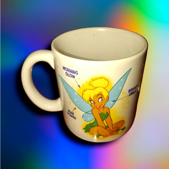 Vintage | Dining | Rareuniquetinkerbell Extra Large Coffee Cup Mug ...